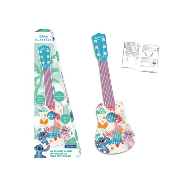 Mi Primer Guitarra Disney Stitch 3a+ (K200D) | Jugueterías TOYS